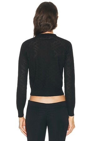 Burberry Pointelle Cardigan