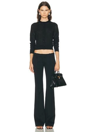 Burberry Pointelle Cardigan