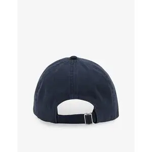 REISS Embroidered Cotton Twill Cap