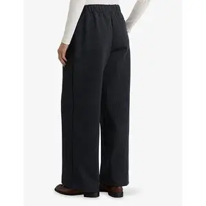 REISS Remi Pinstriped Stretch-woven Jogging Bottoms