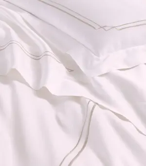Frette Layering Embroidery Duvet Cover