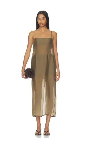 EAVES Ettore Maxi Dress - Olive