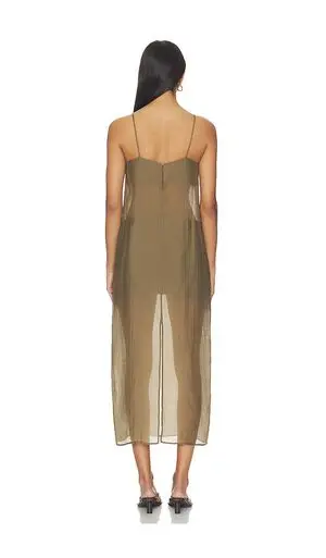 EAVES Ettore Maxi Dress - Olive