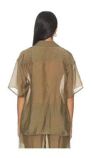EAVES Manon Shirt In . Also - Olive