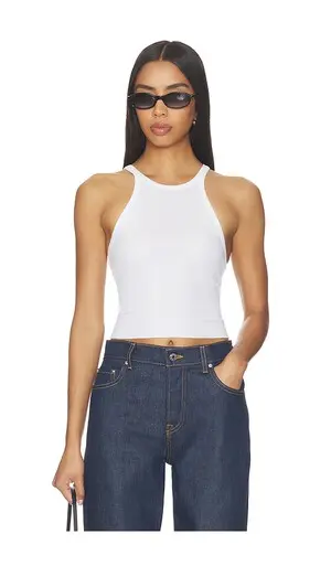GRLFRND Cropped Racer Tank
