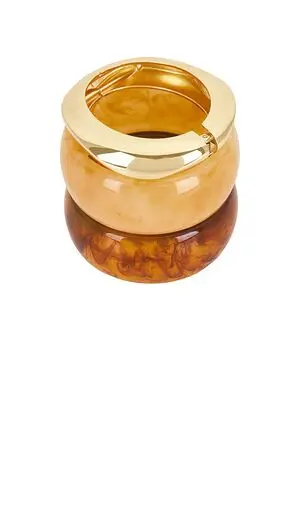 AMBER SCEATS Natadola Bracelet Set - Brown