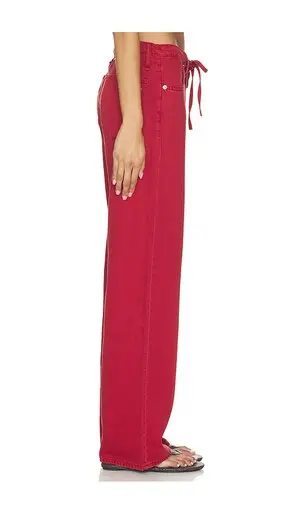 Rag & Bone Featherweight Phoebe Drawstring Wide Jeans