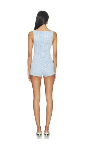 MORE TO COME Penelope Boat Neck Romper