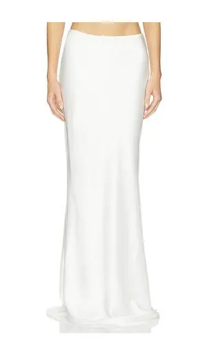 BANANHOT Nona Maxi Skirt - White