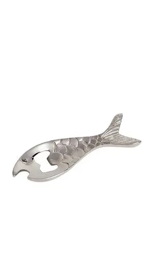 The Favorites Fish Bottle Opener - Metallic Silver