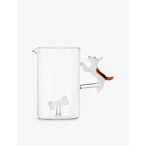 ICHENDORF MILANO Dogs Bull Terrier With Bone Borosilicate-glass Jug - Multicolor