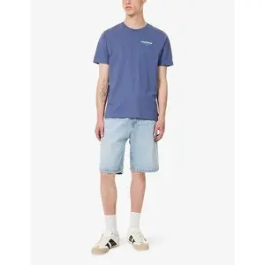 FINISTERRE Letterpress Logo-print Cotton T-shirt - Galactic