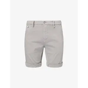 REPLAY Hyperflex Stretch-cotton Chino Shorts