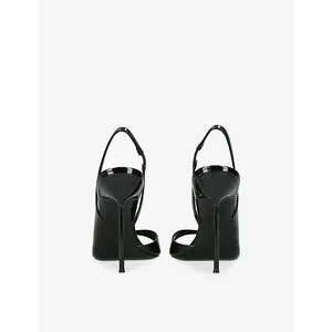 Paris Texas Lidia 105 Leather Slingbacks