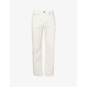 Nudie Jeans Rad Rufus Cotton Denim Jeans - Everivory