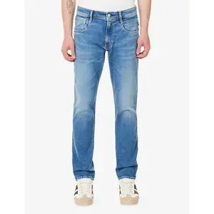 REPLAY Slim-fit Stretch-denim Jeans