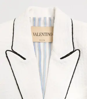 Valentino Garavani Cotton Tweed Blazer