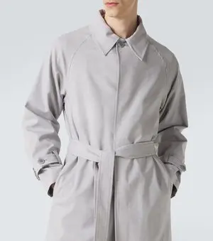 STOFFA Belted Wool Coat