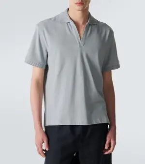 STOFFA Cotton Polo Shirt