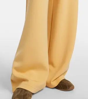 Varley The Extra Jersey Wide Leg Sweatpants - Yellow