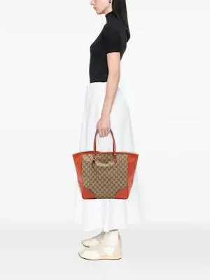 Gucci Gg Canvas Bree Tote Bag