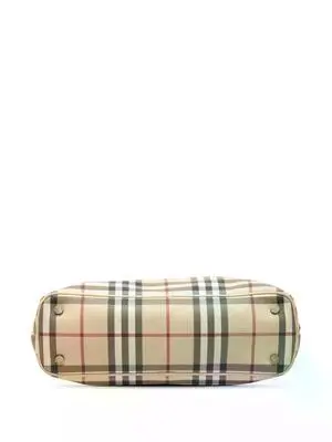 Burberry House Check Canvas Handbag