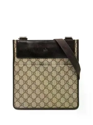 Gucci Gg Supreme Crossbody Bag - Neutrals