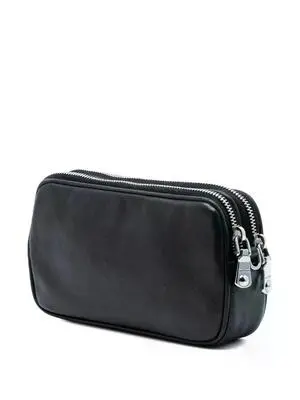 Miu Miu 2000-2025 Studded Leather Double Zip Crossbody Bag