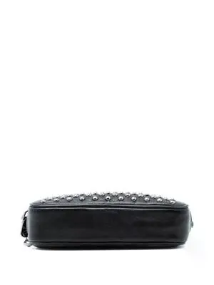 Miu Miu 2000-2025 Studded Leather Double Zip Crossbody Bag