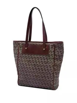 Fendi Zucchino Canvas Tote Bag