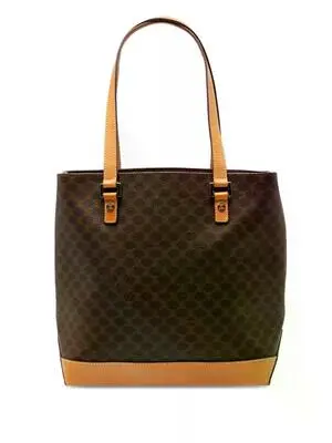 Celine Macadam Coated Canvas Tote Bag