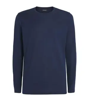 Hanro Cotton Night & Day T-shirt - Black