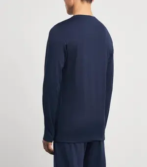 Hanro Cotton Night & Day T-shirt - Black