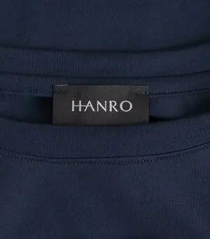Hanro Cotton Night & Day T-shirt - Black