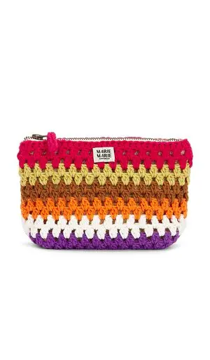 MARIE MARIE AMSTERDAM Small Pouch - Brown,orange