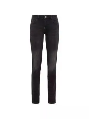 Philipp Plein Slim-fit High-waist Denim Jeans
