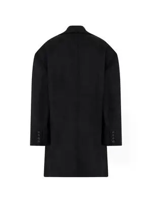 THE MANNEI Double-breasted Oversized Coat