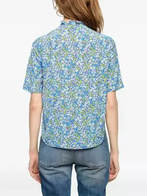 Zadig&Voltaire Topher Floral-print Blouse