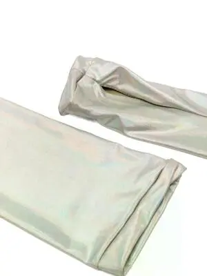 MITILIANE COUTURE Metallic Fingerless Gloves