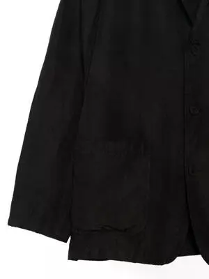 Comme Des Garçons Patch-pocket Button-up Blazer