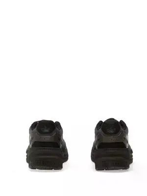 Adidas Lace-up Round Toe Rubber Sole Sneakers