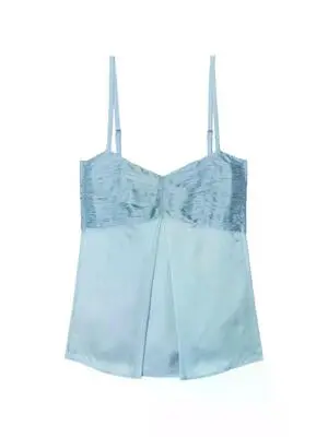Zadig&Voltaire Cippie Sleeveless Top - Blue