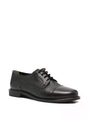 SERGIO MORETTI FIRENZE Perforated Derby Shoes