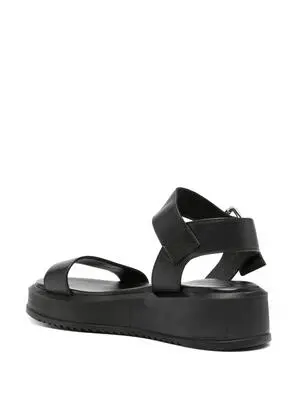 SERGIO MORETTI FIRENZE Buckle-fastening Platform Sandals