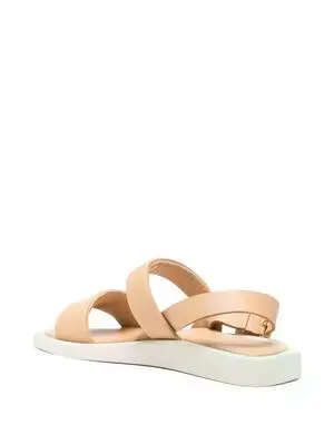 SERGIO MORETTI FIRENZE Padded Strap Sandals - Neutrals
