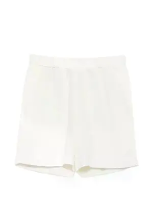 Gant Elasticated Waistband Shorts With Tonal Topstitching - Neutrals