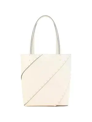 Valentino Garavani Rockstud Shopping Bag - White