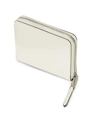 Karl Lagerfeld Medium K/signature Zip-around Wallet - White