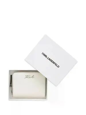 Karl Lagerfeld Medium K/signature Zip-around Wallet