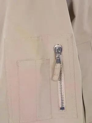 DRHOPE Zip-pocket Bomber Jacket